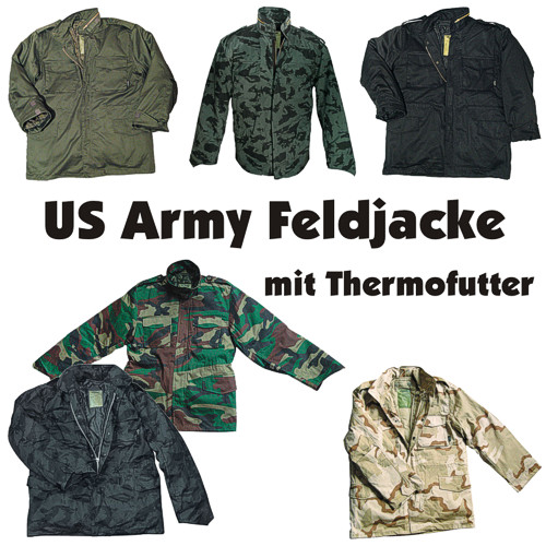 M65 HERREN JACKE US Army Feldjacke 2in1 Parka Winterjacke BW Outdoorjacke Jacket EUR 47,90 ...